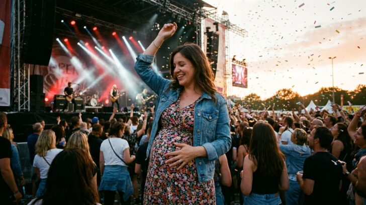 J'étais enceinte de 6 mois en festival : une sage-femme m'a expliqué ce ...